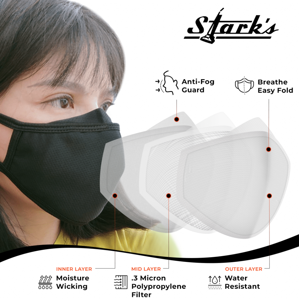 $12.95 | Stark's Face Covering | Free Shipping | Buy 4 Get 4 Free